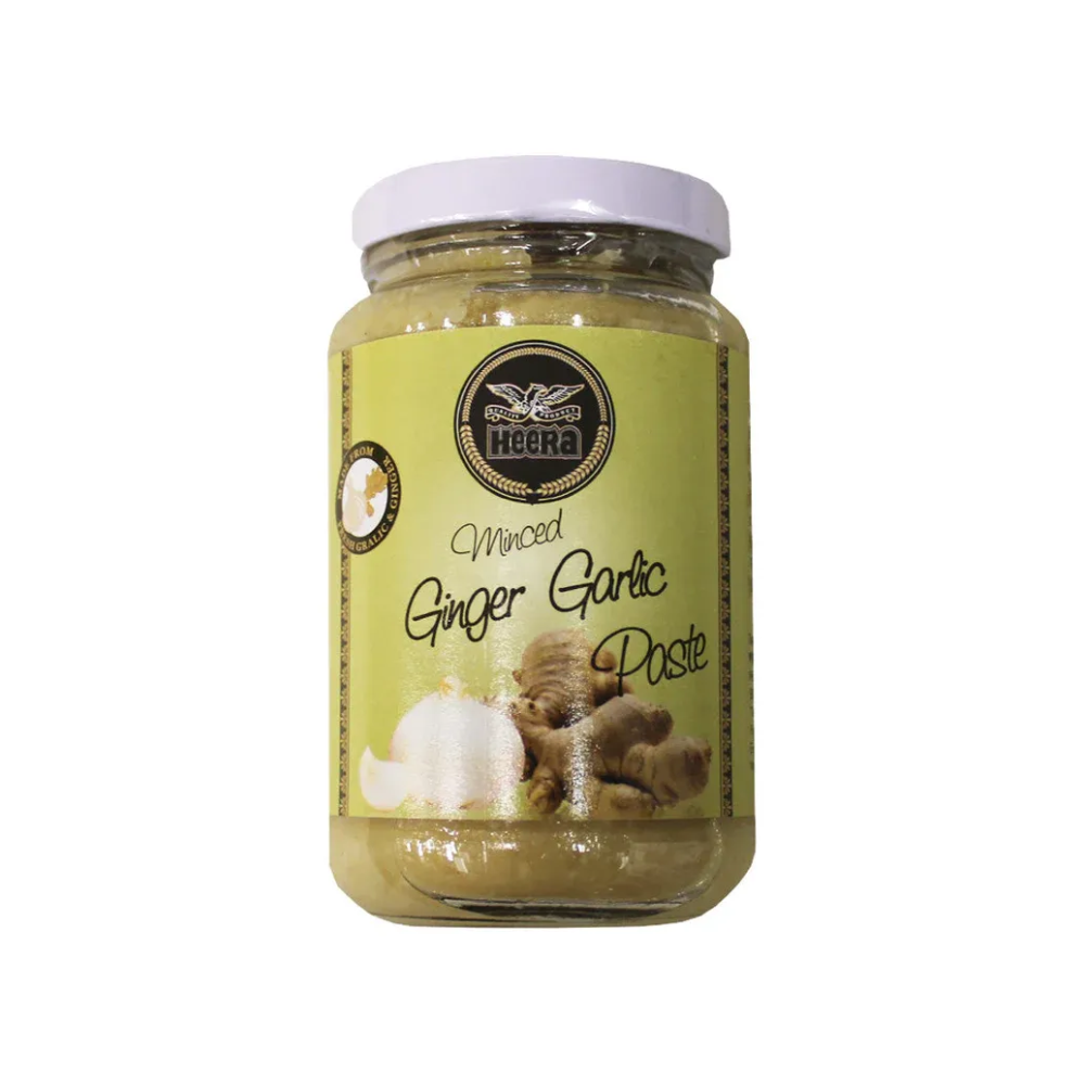 Heera Ginger Garlic Puree Paste 1KG (Pack of 06) - thokmandee