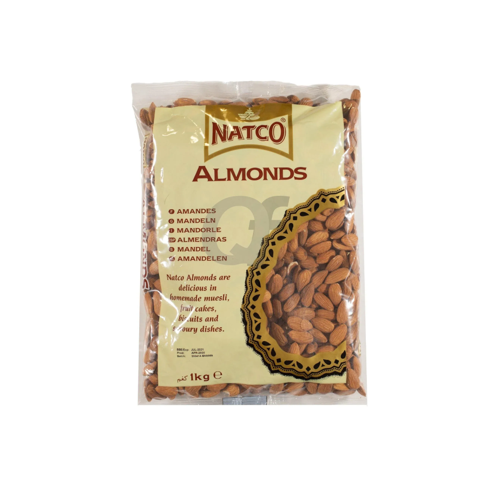 Natco Almonds 1KG (Pack of 6)