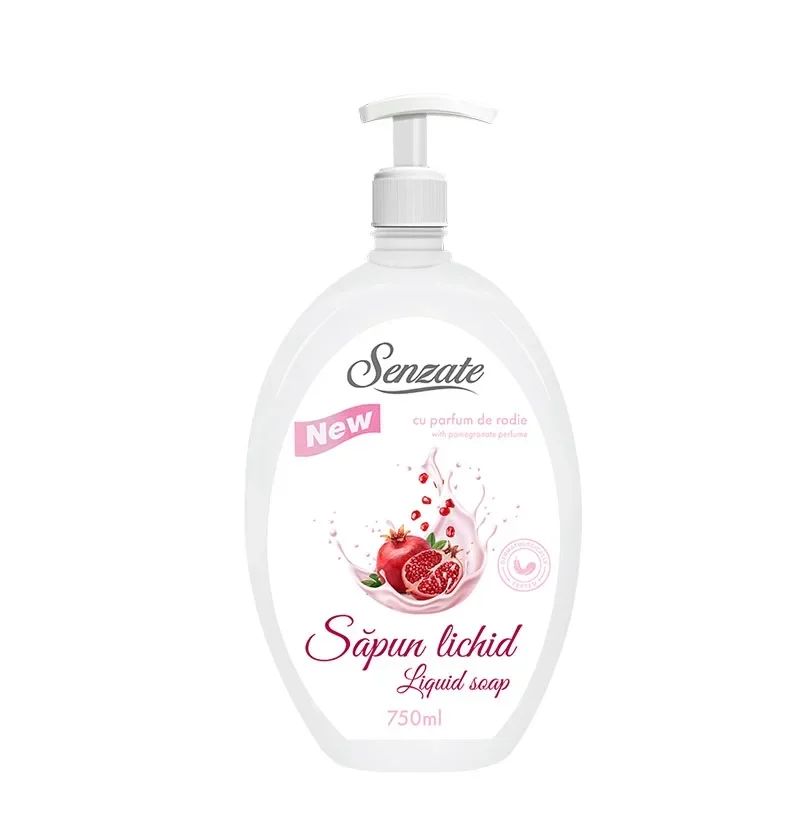 SENZATE liquid soap 750 ml pomegranate - Thokmandee