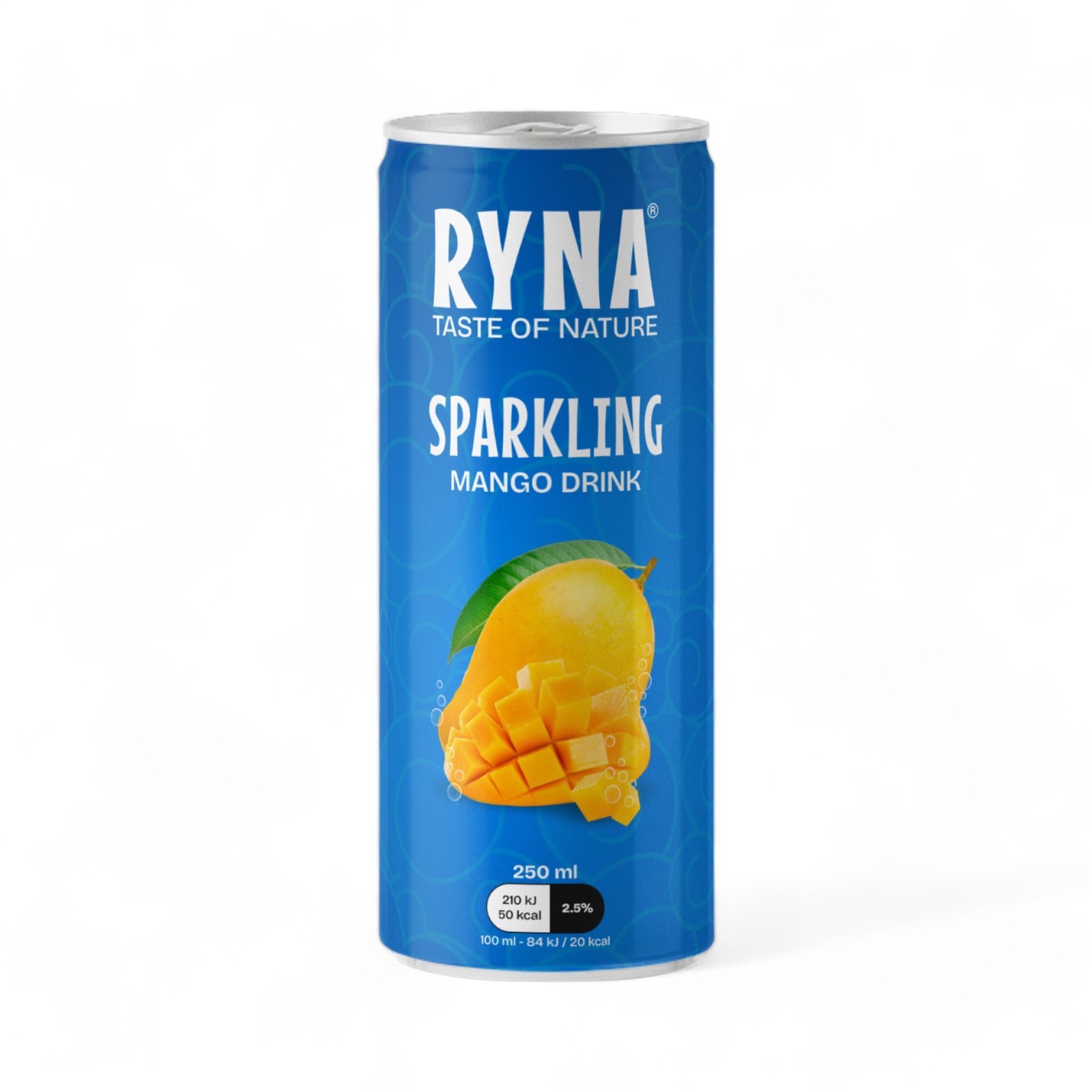 Ryna Mango Sparkling Drink 250Ml X 24Pieces - Thokmandee