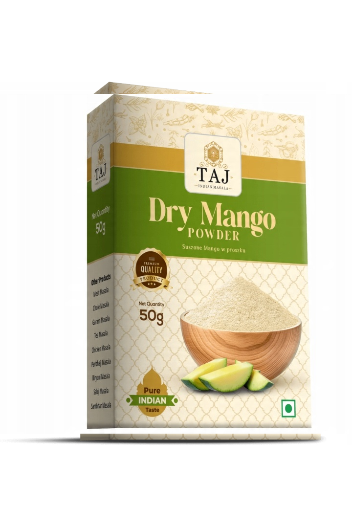 Taj Indian Masala Dry Mango Powder 200x50G - Thokmandee