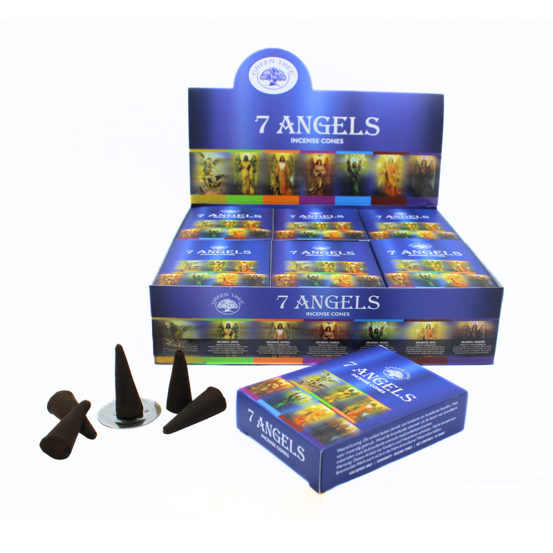 Green Tree 7 Angels Cones (12x10 pieces) - Thokmandee