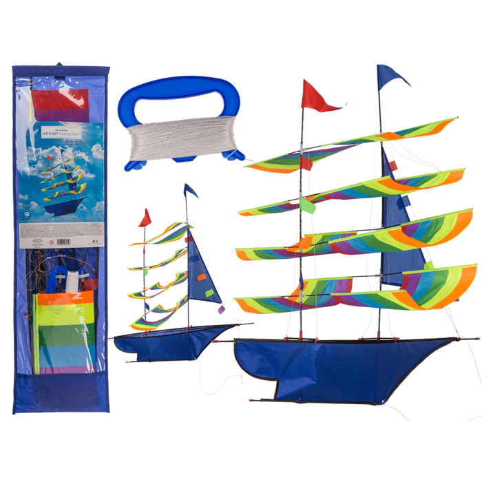Kite-Set, Sailing Ship. - Thokmandee