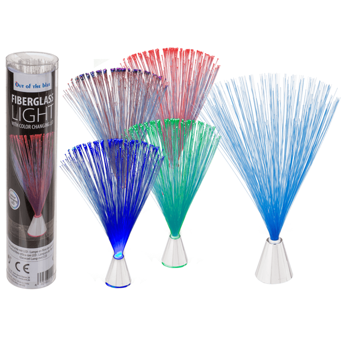 Fibreglass light with LED (incl. batteries), - Thokmandee