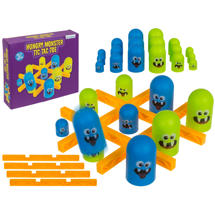 Tic Tac Toe, Hungry Monster, - Thokmandee