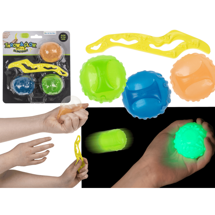 Slingshot, Throw & Glow Balls - Thokmandee