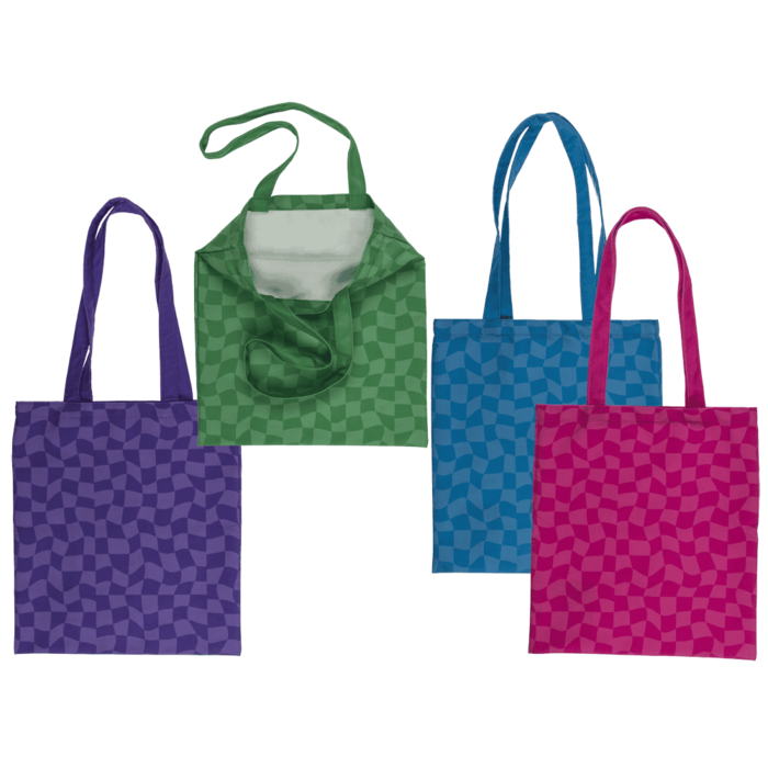 Shopping bag, Retro, 35 x 40 cm, - Thokmandee