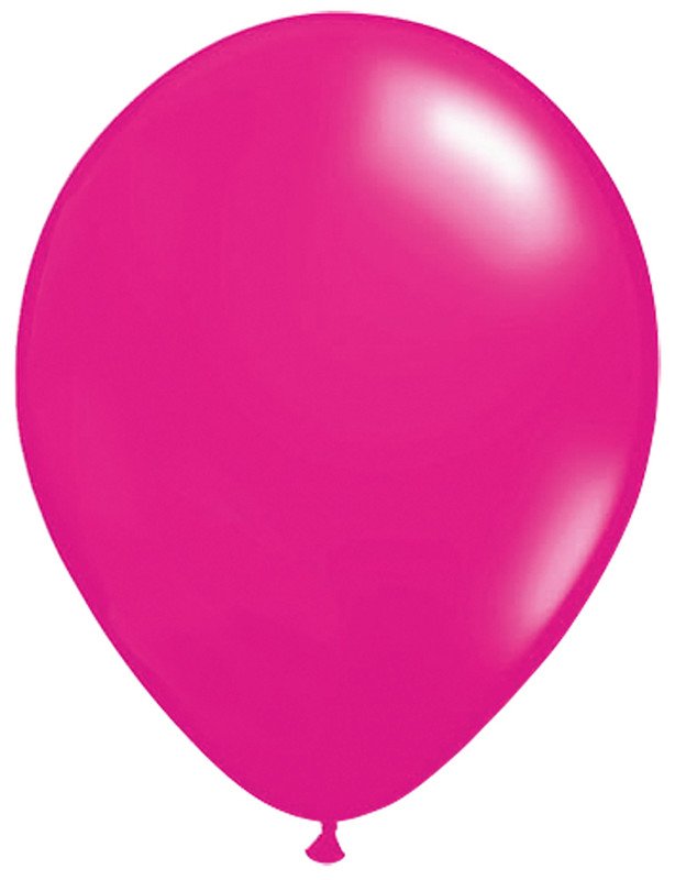 Magenta Balloons 30 cm - 100 pieces - Thokmandee
